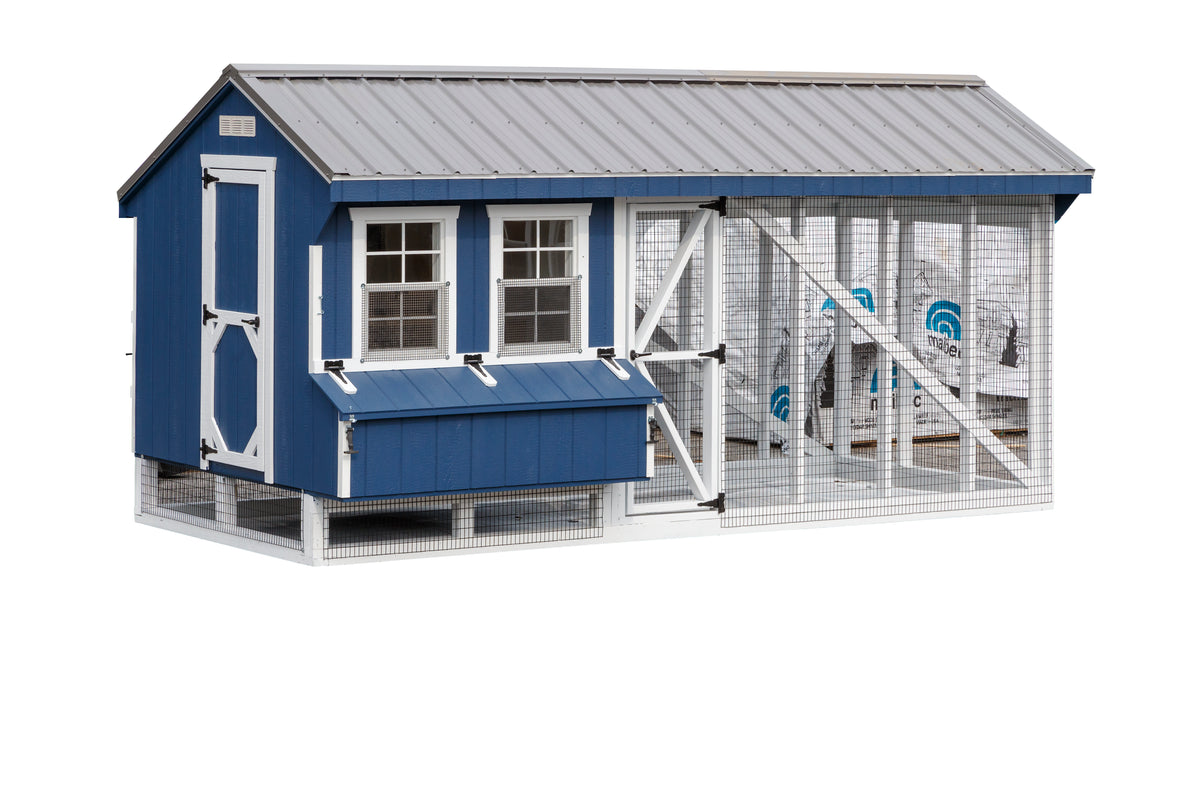 Quaker 7x16 Combination Coop – Lancaster Chicken Coops