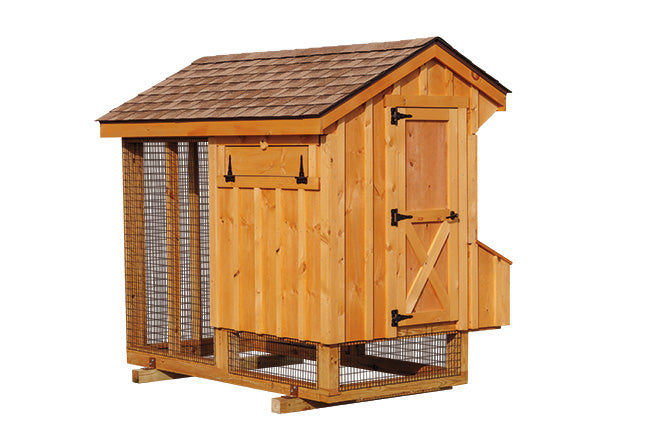 Quaker 4x8 Combination Coop – Lancaster Chicken Coops